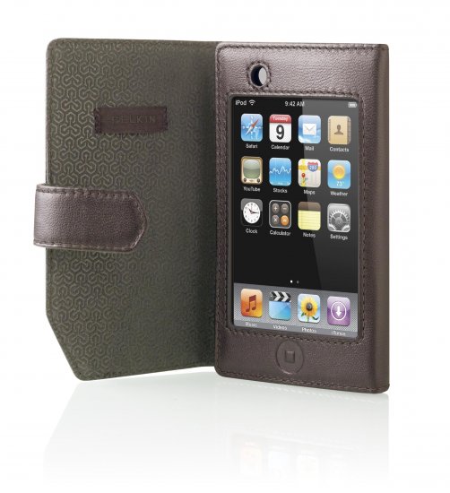 Belkin Leather Folio Case for iPod touch 1G 1st Generation (Chocolate ...