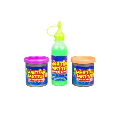 Martian Matter Alien Mush Refill Kit Pink, Green, Orange