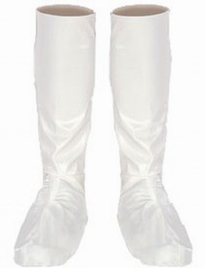 White Boot Tops Covers Atomic Betty Go Go Girl Disco Hippie Boots Child ...