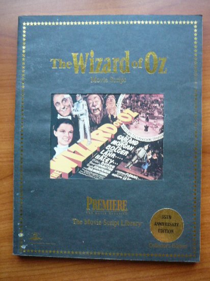 The Wizard of Oz MGM script. c.1994