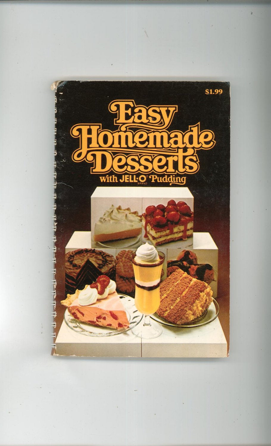 Easy Homemade Desserts With JellO Pudding Cookbook First Edition Jell-O ...