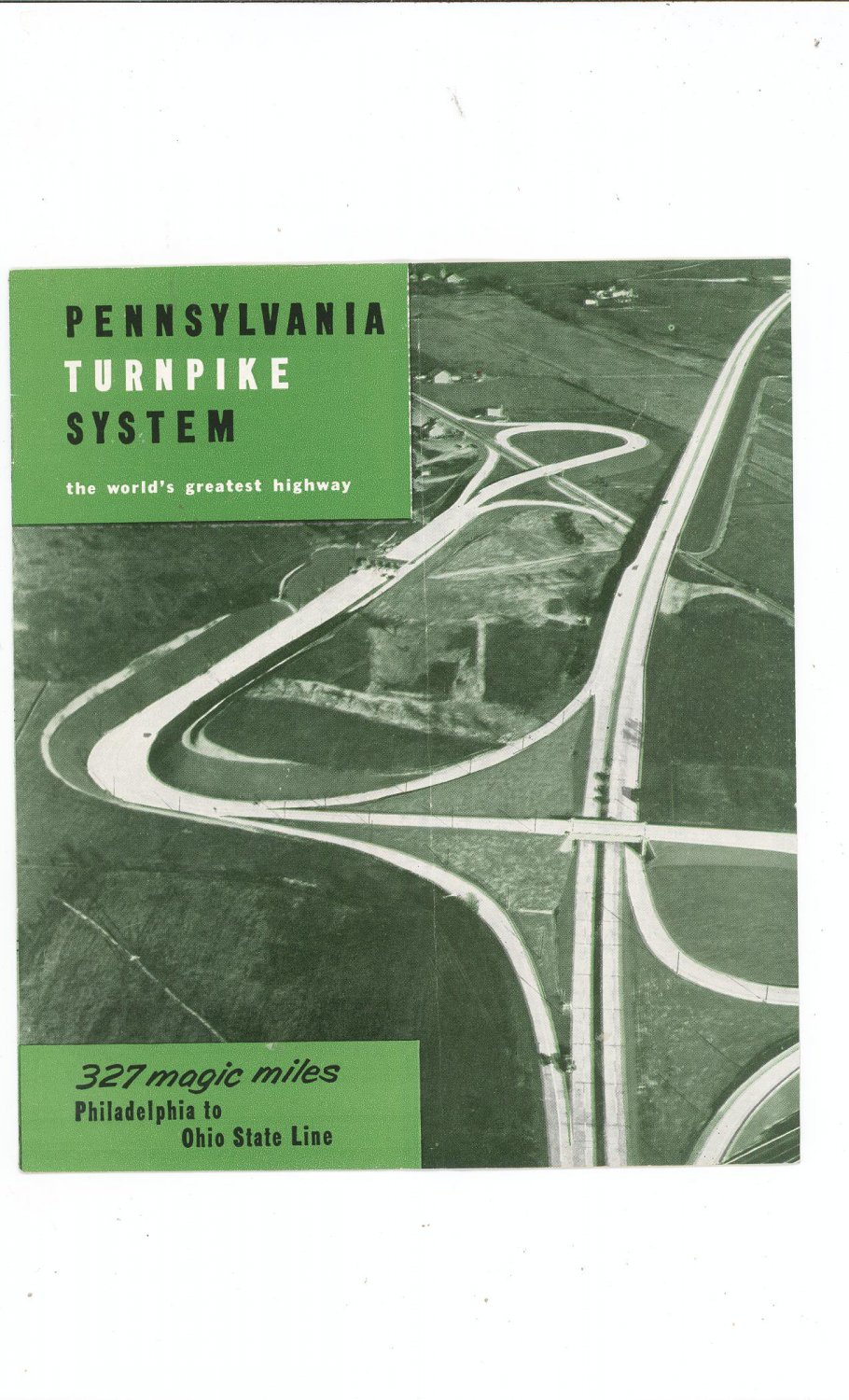 Vintage Pennsylvania Turnpike System The World's Greatest Highway ...
