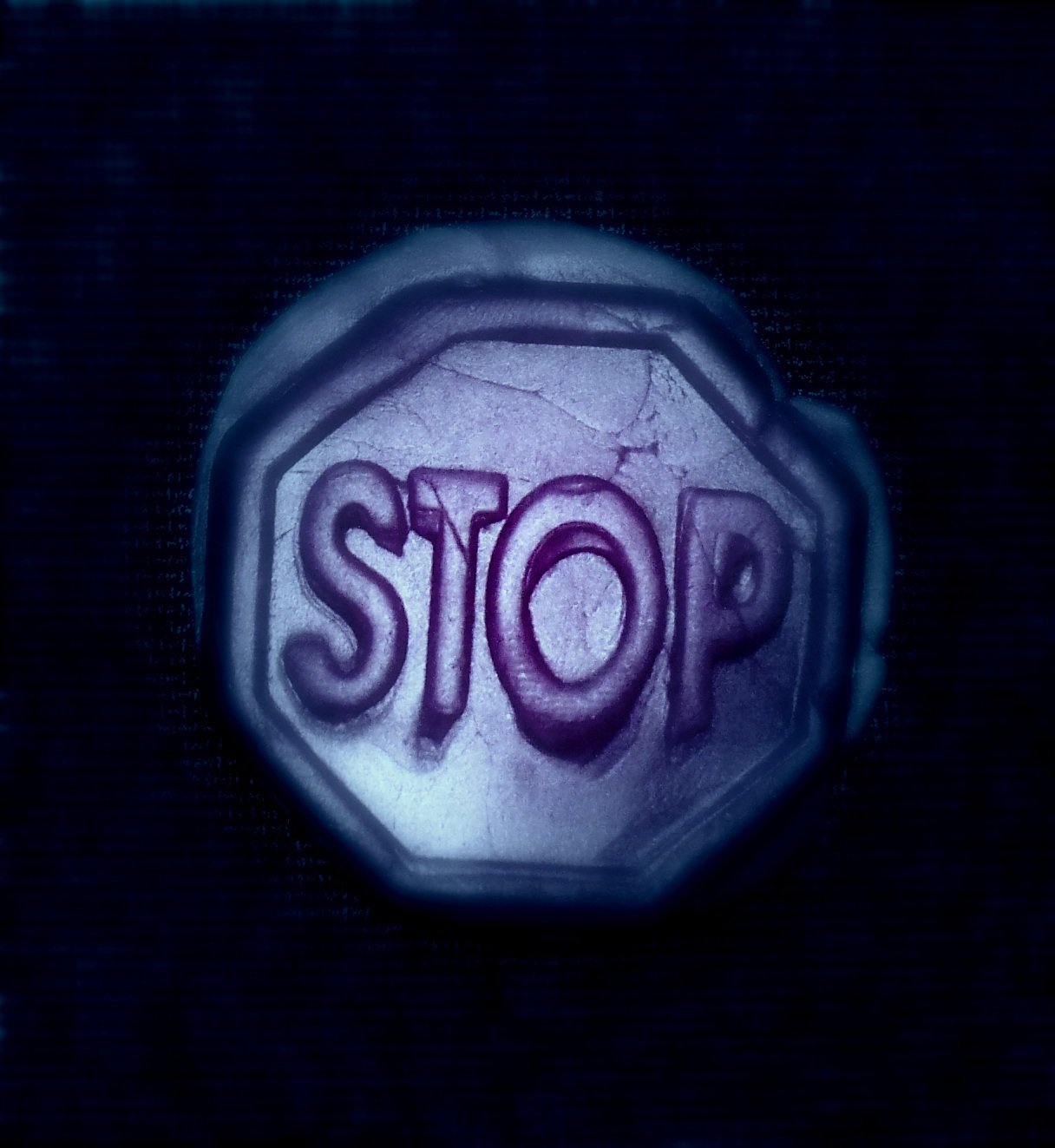 Stop Sign-Flexible Push Silicone Mold-Candy Cake Clay Cookies Crafts