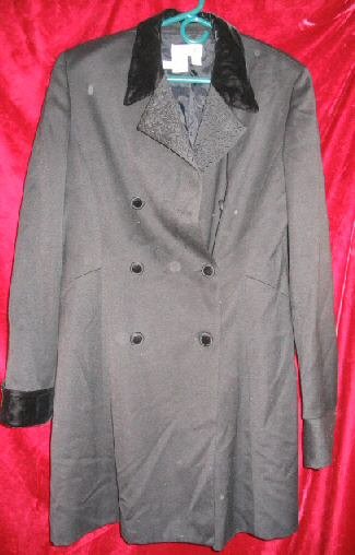 Womens Jeselle Wool Black Business Suit Jacket Coat 12