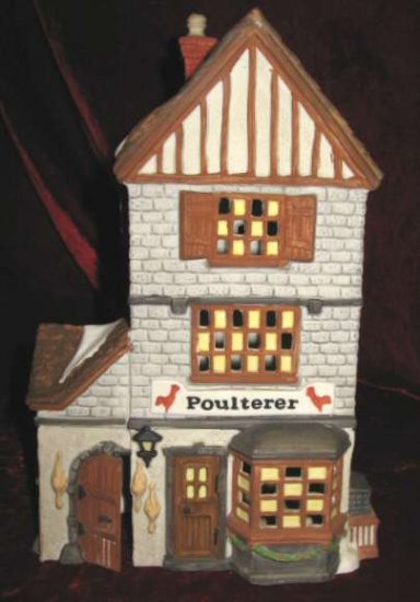 Dept 56 Dickens Village Poulterer 59269 1988