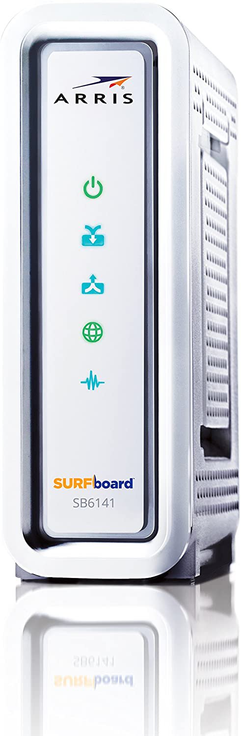Motorola ARRIS SURFboard SB6141 8x4 DOCSIS 3.0 Cable Modem