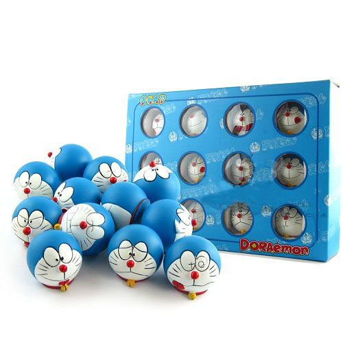 Different Expression Doraemon Faces (Set of 12)