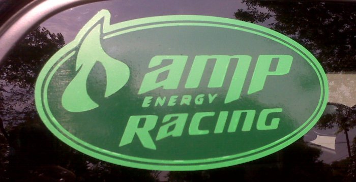 Dale Earnhardt Jr. Amp Energy Racing Decal Two Color