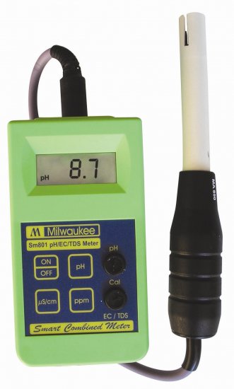 Milwaukee pH/EC/TDS Combined Meter/Tester high range