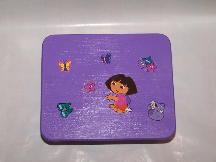 Dora The Explorer Step Stool Time Out Bench Handmade