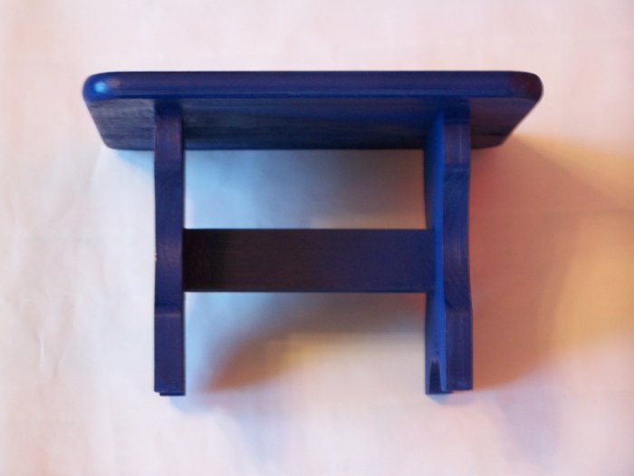 Blue Disneys Cars Step Stool Time Out Bench Handmade