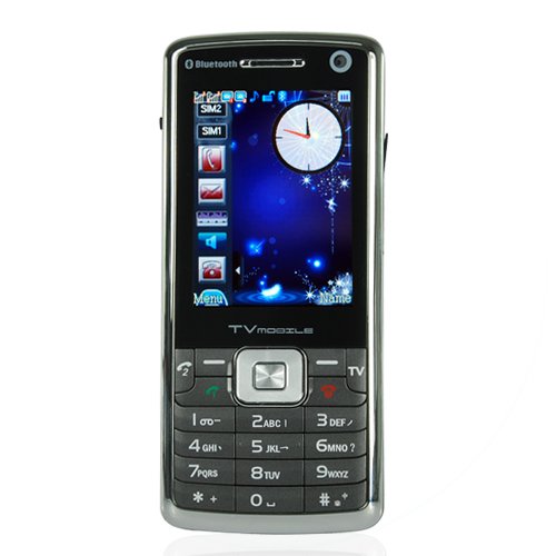 Quad Band Dual SIM Touch Screen Cellphone with Drag + Drop Icons