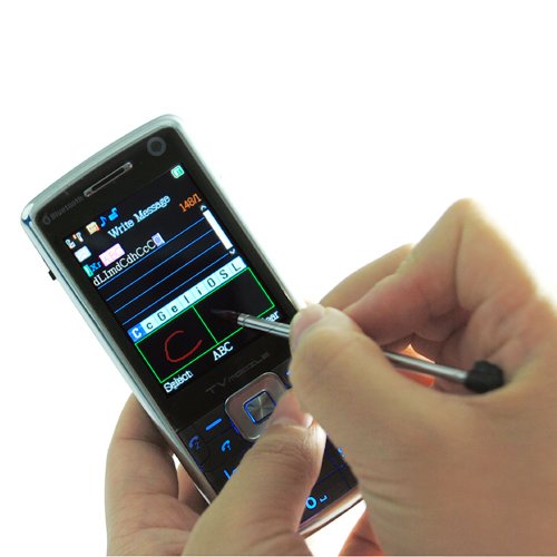 Quad Band Dual SIM Touch Screen Cellphone with Drag + Drop Icons