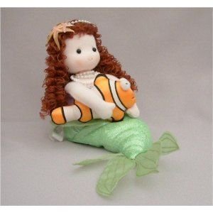 GREEN TREE DOLLS, LITTLE MERMAID MUSICAL DOLL, BY THE BEAUTIFUL SEA