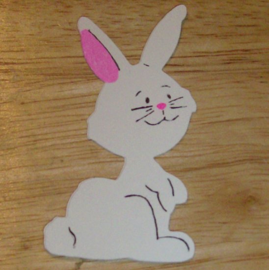 3" Bunny Rabbit Die Cut
