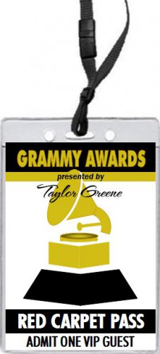 Grammy Awards Party VIP Pass Invitations
