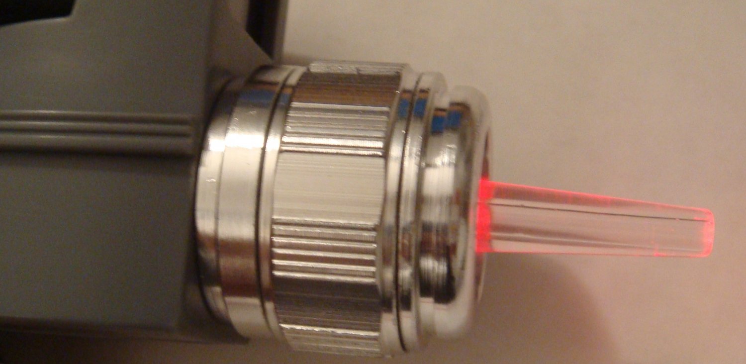 MODIFIED ART ASYLUM / DIAMOND STAR TREK PHASER WITH SOME METAL PARTS ...