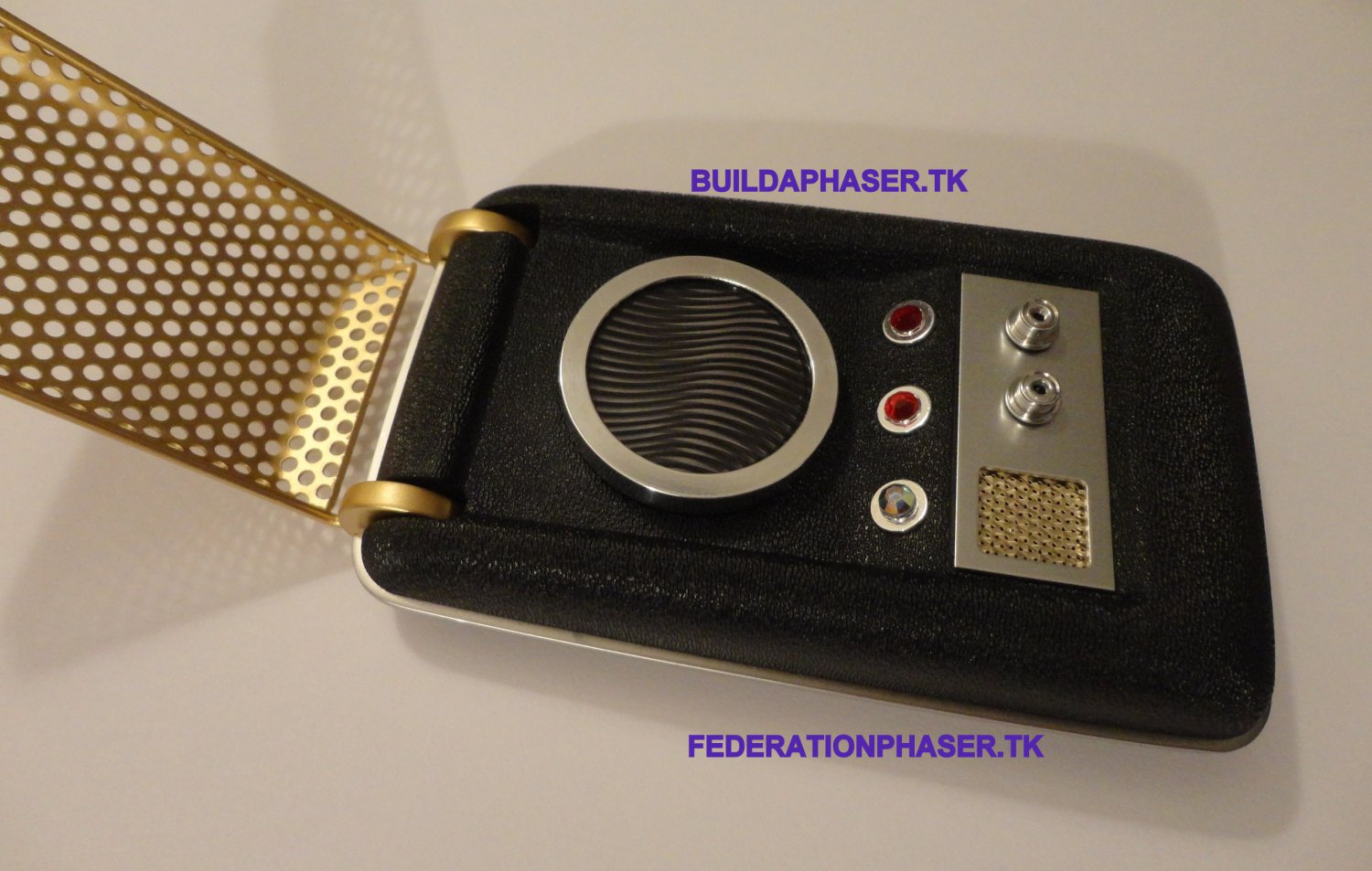 STAR TREK CUSTOM BUILT WAND COMMUNICATOR DELTA VERSION!