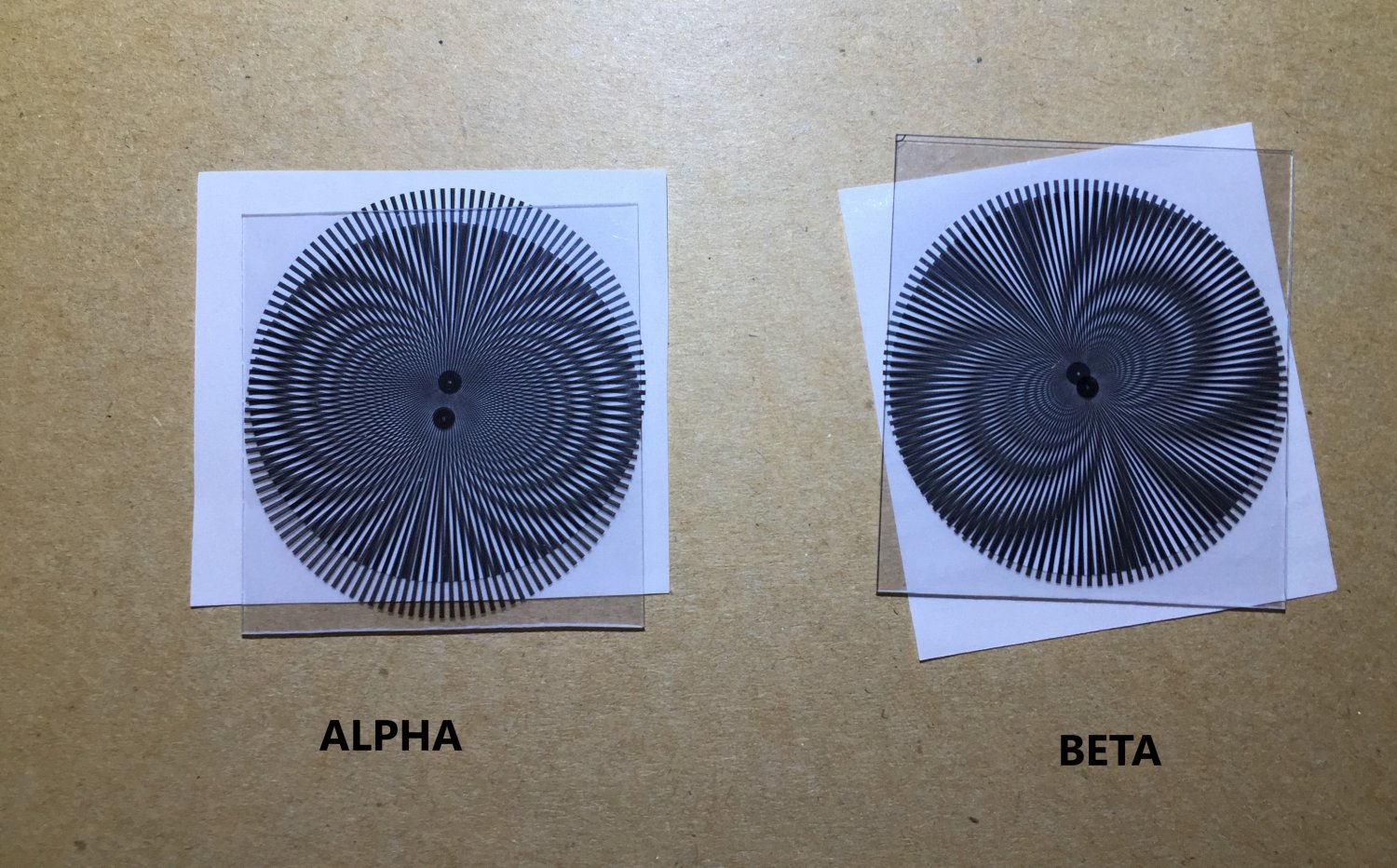 Star Trek Communicator Moire patterns Lot! Alpha Beta Gamma Delta Kappa ...