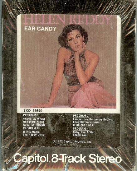Helen Reddy - Ear Candy Sealed 8-track tape
