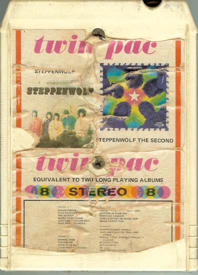 Steppenwolf - Steppenwolf + The Second Double Album GRT DUNHILL 8-track ...