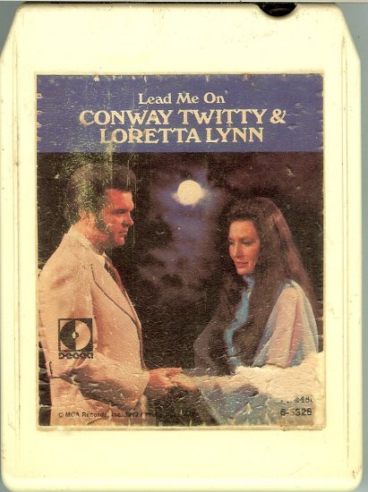 Conway Twitty & Loretta Lynn - Lead Me On 8-track tape