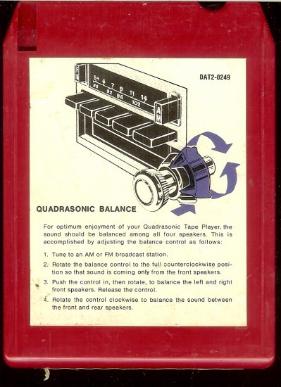 Ford Motor Company - Presents Quadrasonic Sound For Today ...