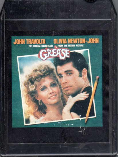 Grease - Motion Picture Soundtrack 8-track tape