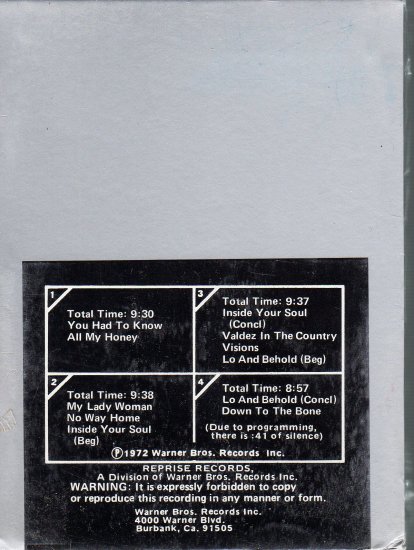 Cold Blood - First Taste Of Sin 1972 Sealed 8-track tape