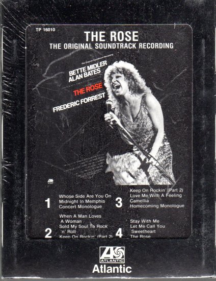 The Rose - Original Soundtrack Sealed 8-track tape