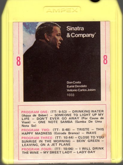 Frank Sinatra - Sinatra & Company Ampex 8-track tape