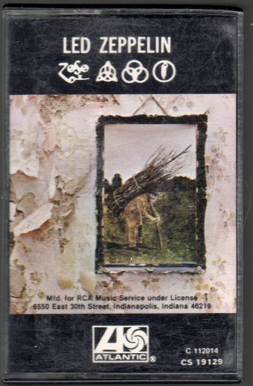 Led Zeppelin - Led Zeppelin IV Zoso Cassette Tape