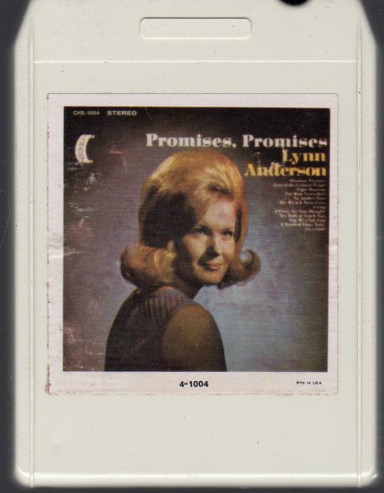 Lynn Anderson - Promises, Promises Chart 8-track tape