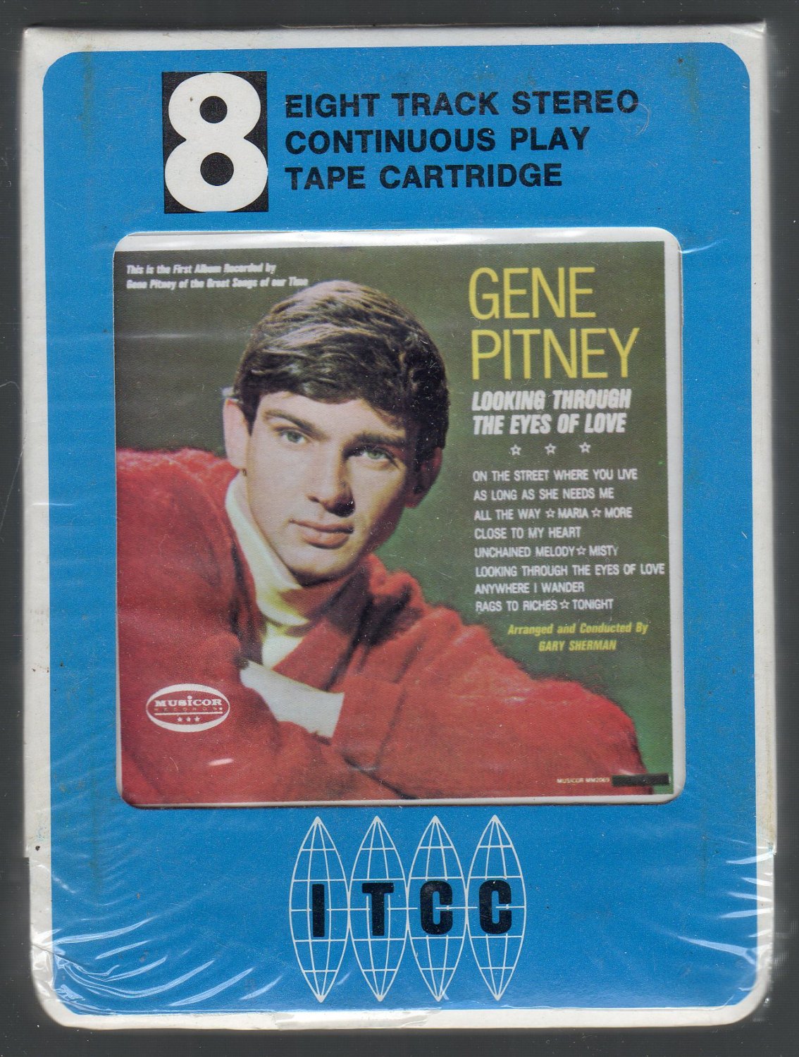 Gene Pitney - Looking Through The Eyes Of Love 1965 MUSICOR 8-track tape