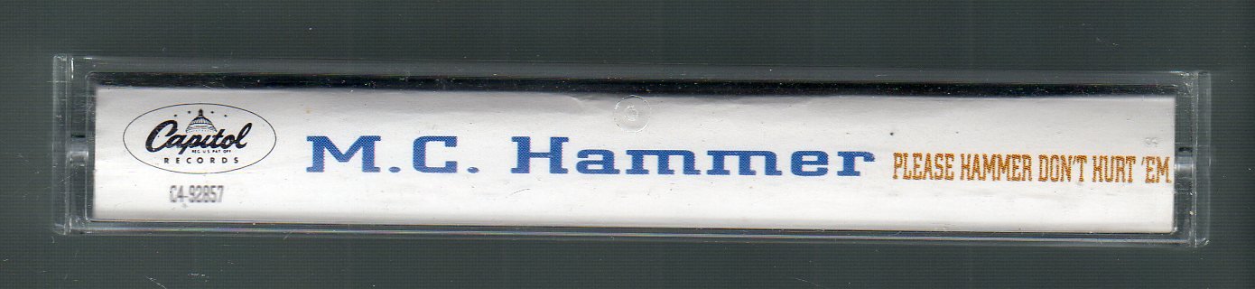 M.C. Hammer - Please Hammer Don't Hurt Em' Cassette Tape