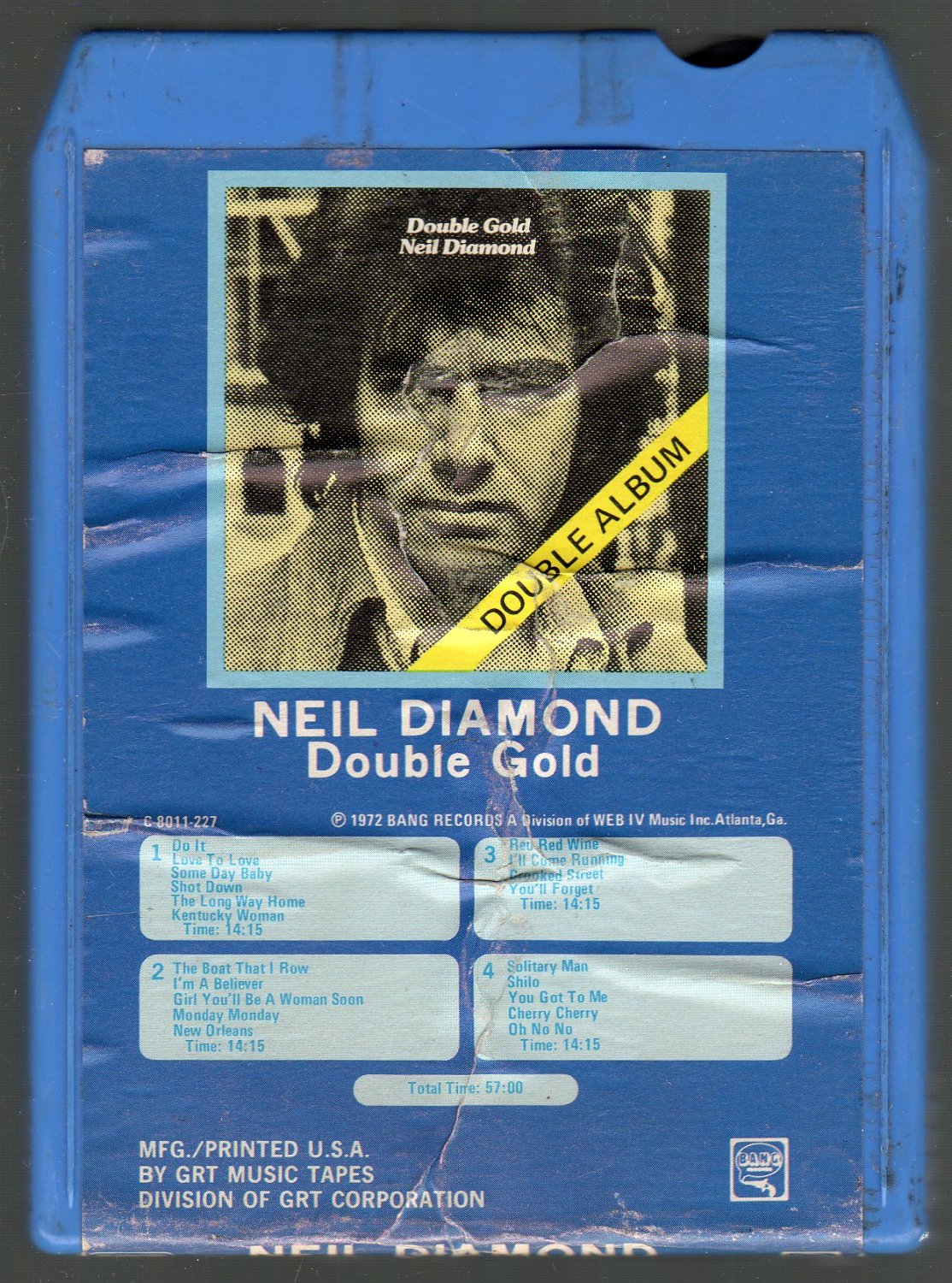 Neil Diamond - Double Gold 8-track tape