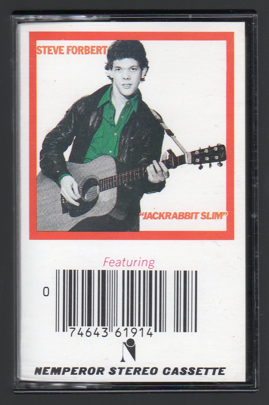 Steve Forbert - Jackrabbit Slim RARE Cassette Tape