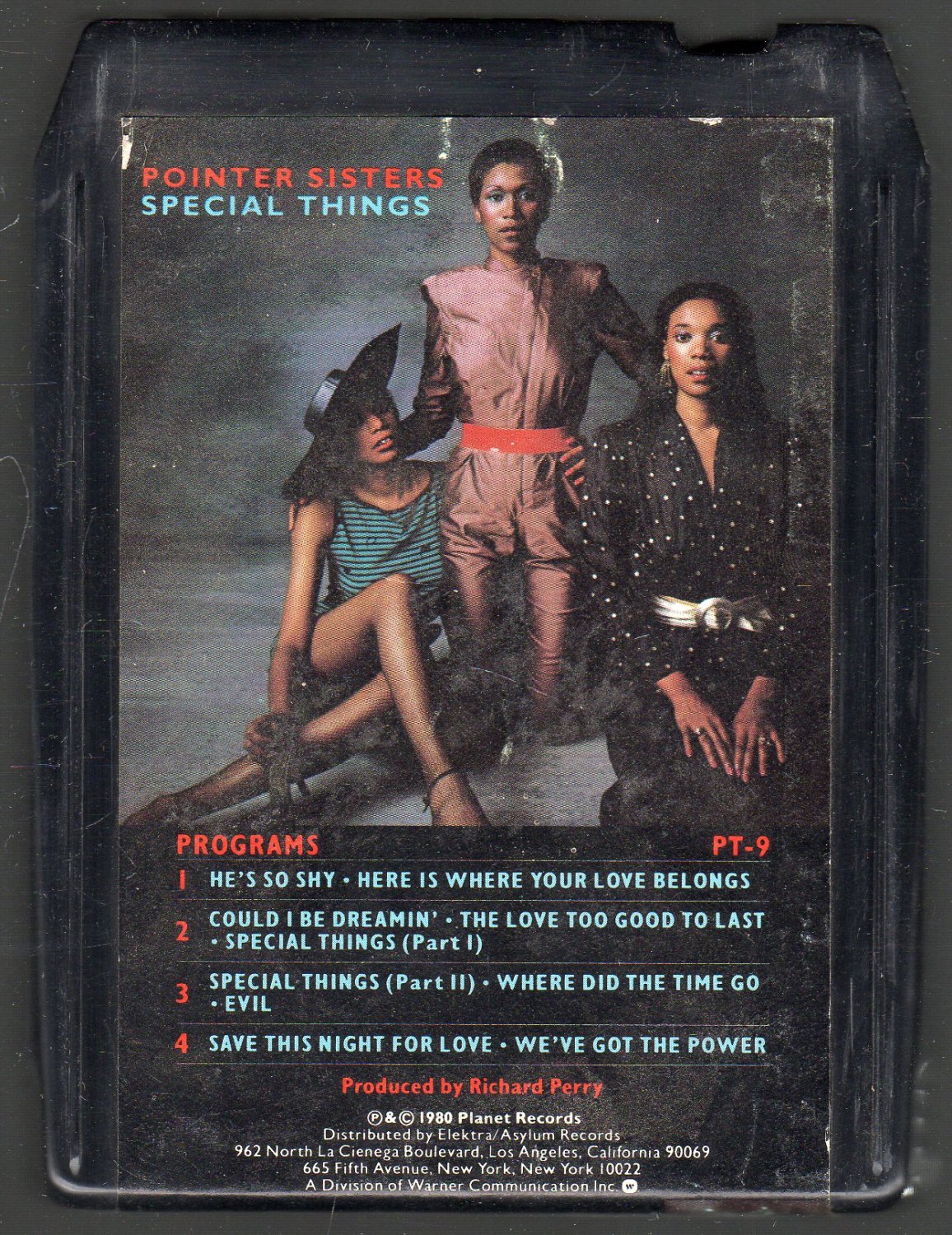 Pointer Sisters - Special Things 8-track tape