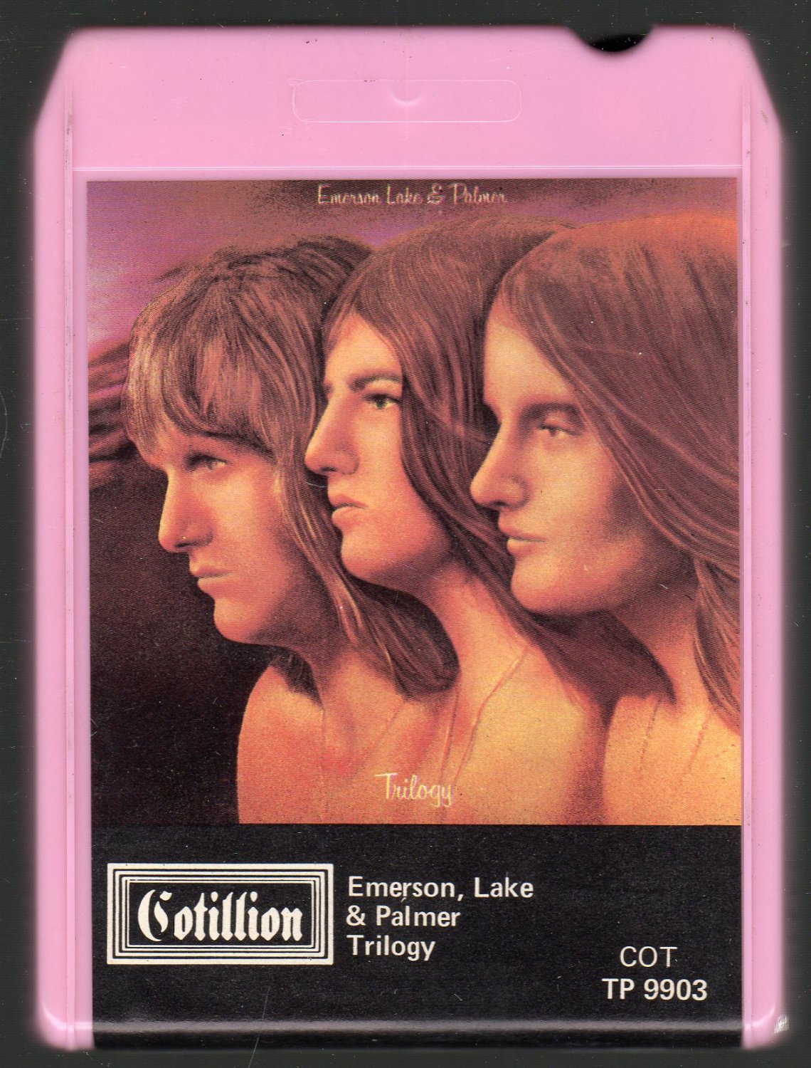 Emerson, Lake & Palmer - Trilogy 1972 ATLANTIC A52 8-track tape