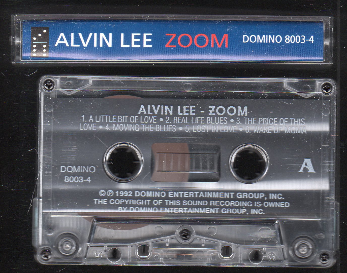Alvin Lee - Zoom Cassette Tape