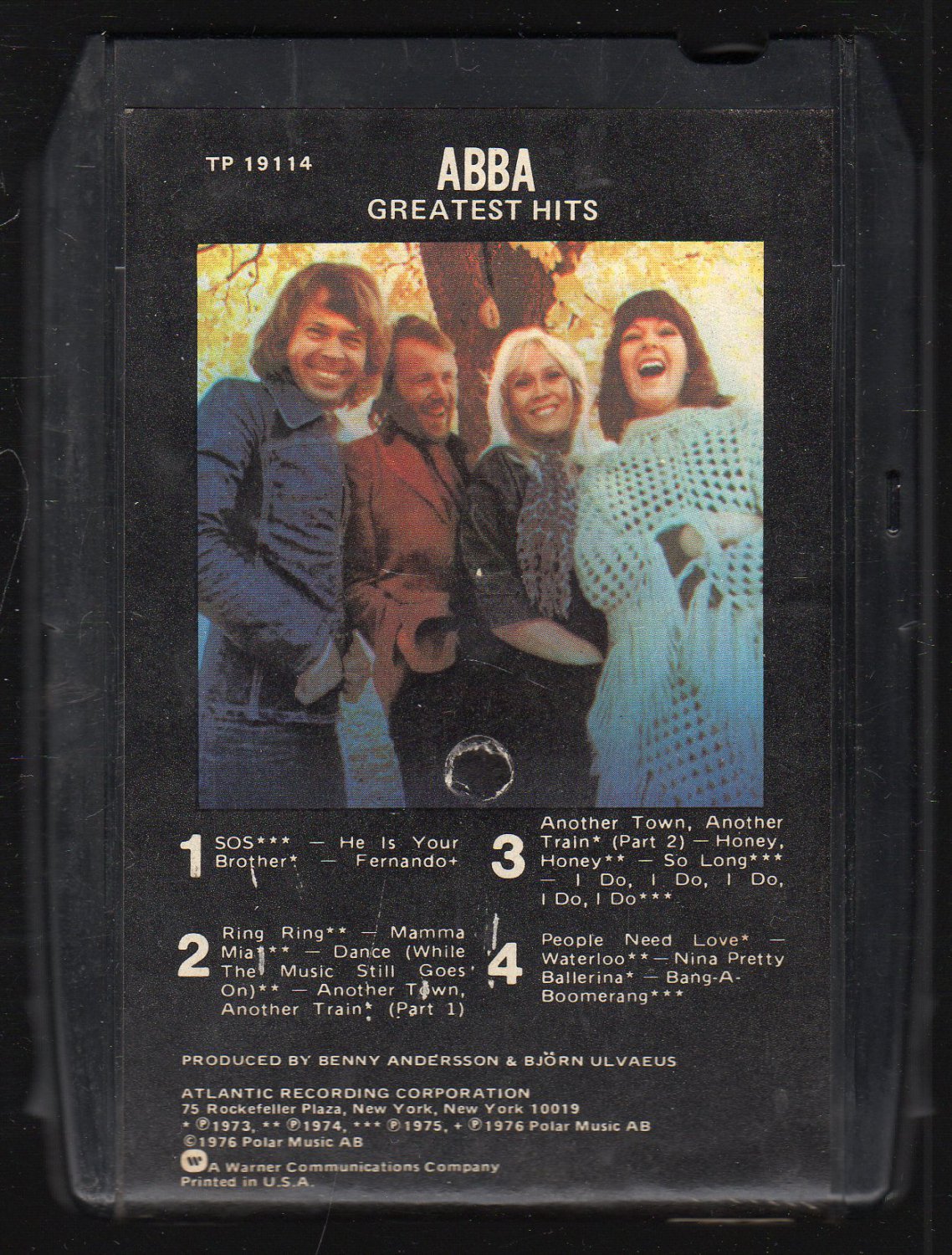 ABBA - Greatest Hits 8-track tape