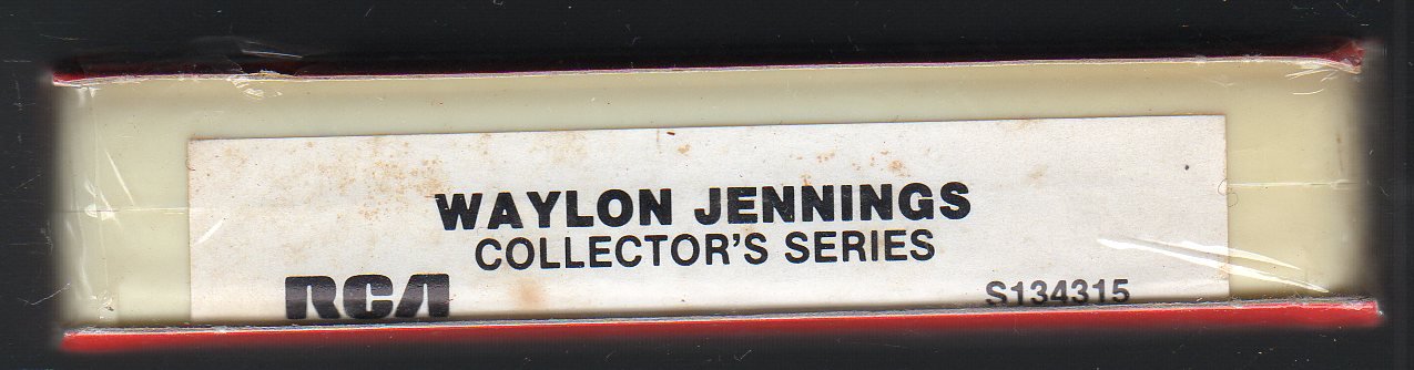 Waylon Jennings - Waylon Jennings Collector's Series 1985 RCA Sealed 8-track tape
