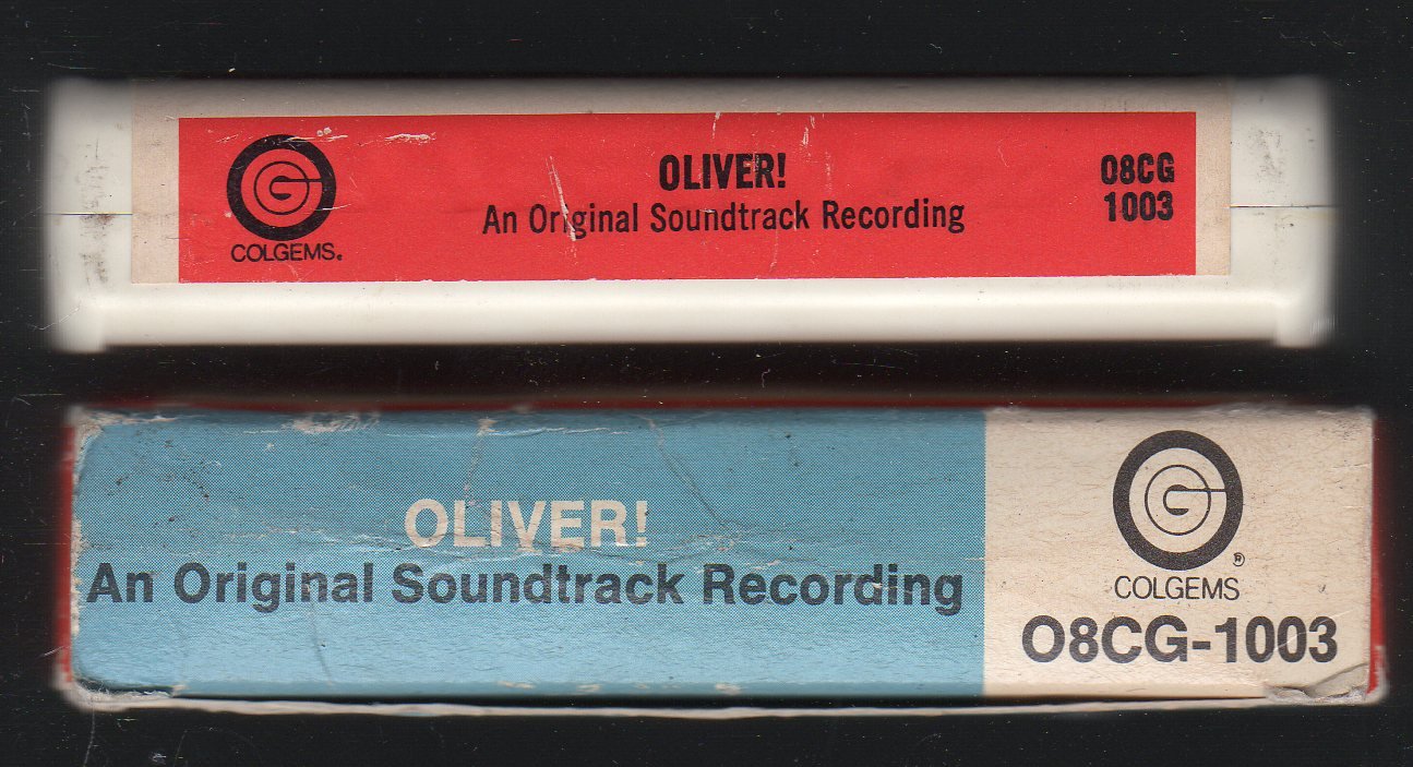 Oliver - Original Soundtrack 1968 Colgems 8-track tape