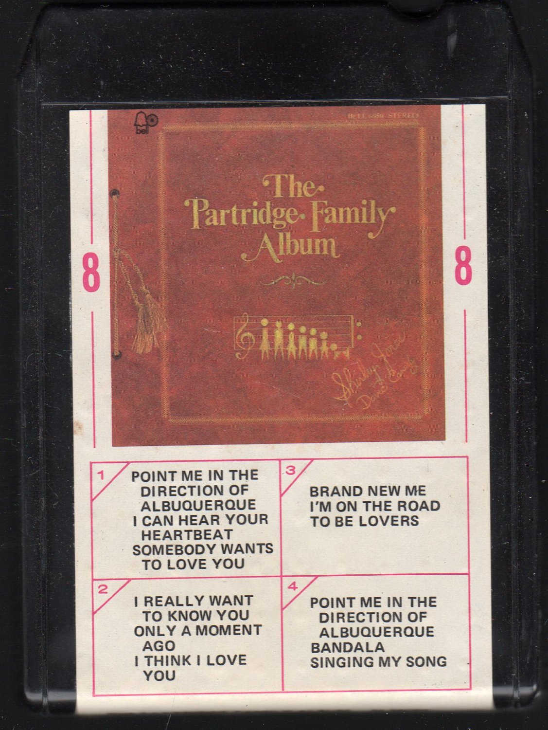The Partridge Family - The Partridge Family Album BELL 8-track tape