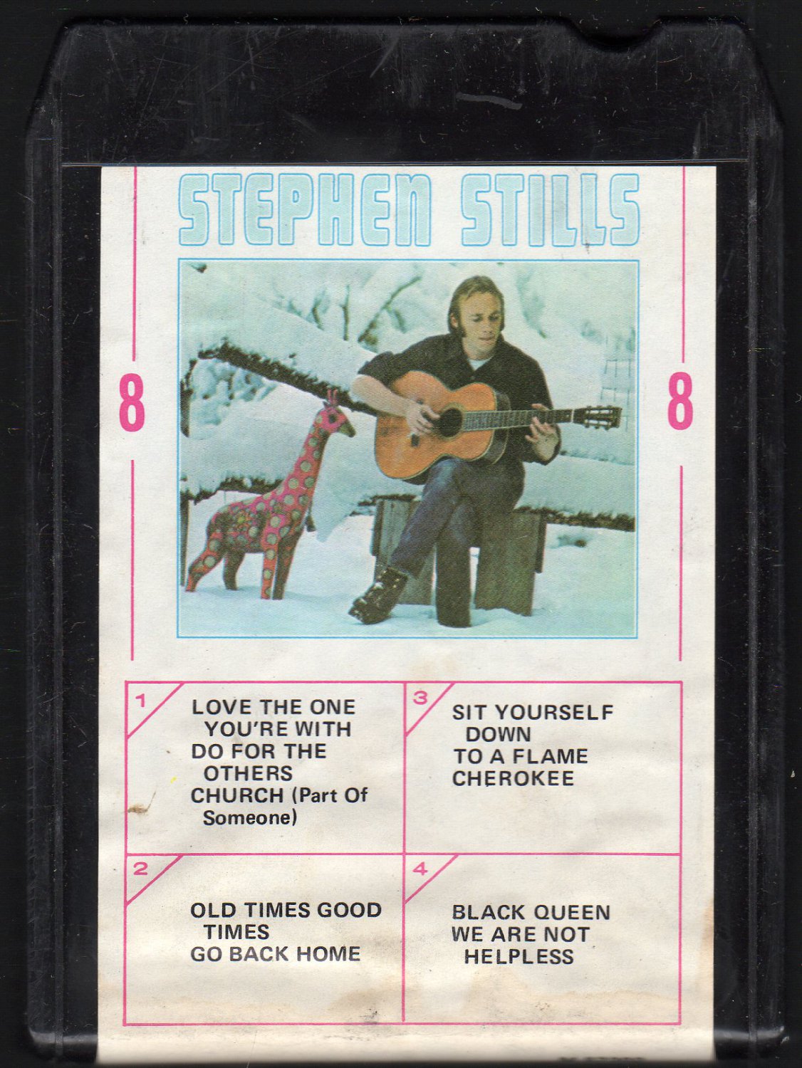 Stephen Stills - Stephen Stills 1970 Debut AMPEX 8-track tape