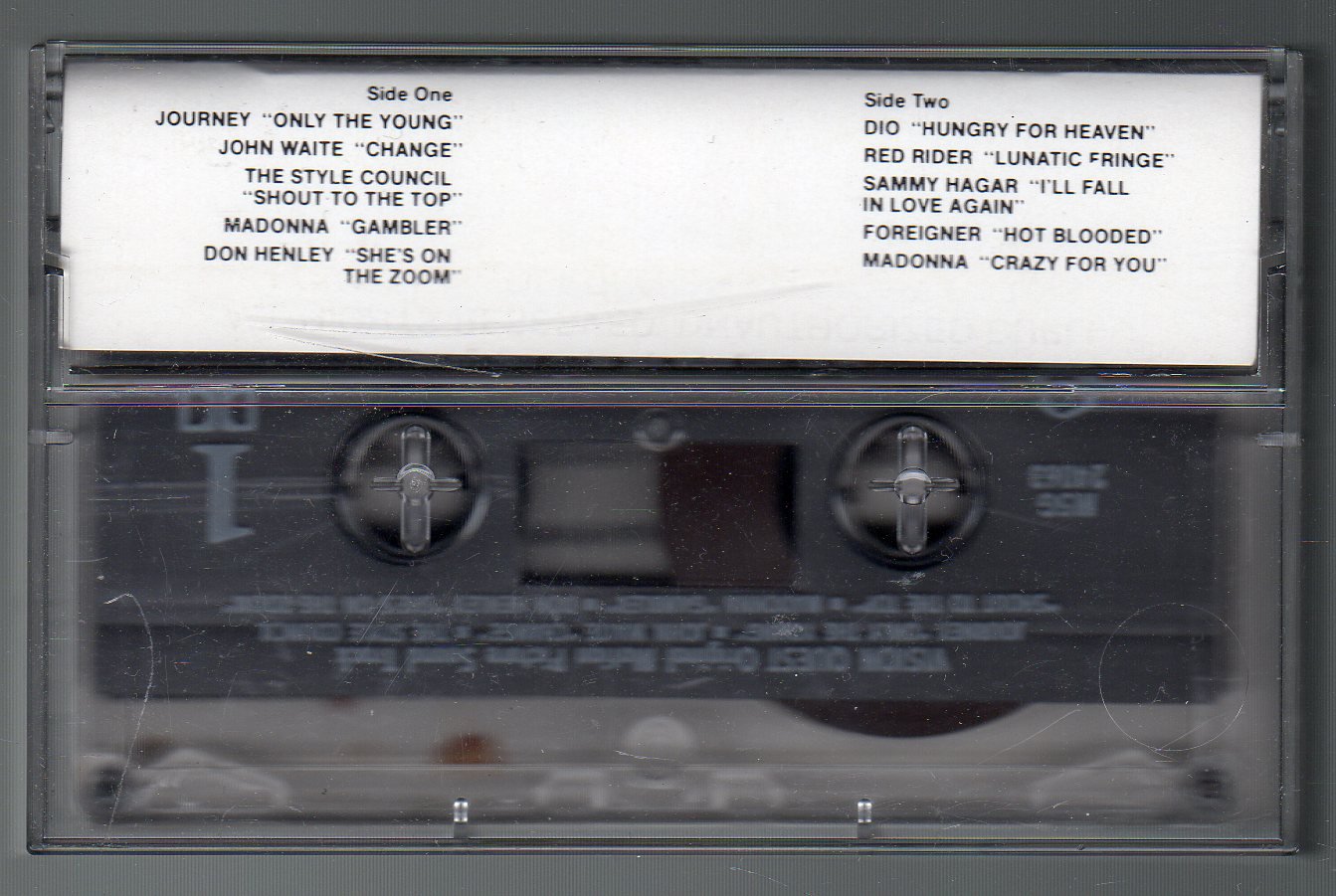 Vision Quest - Motion Picture Soundtrack Cassette Tape
