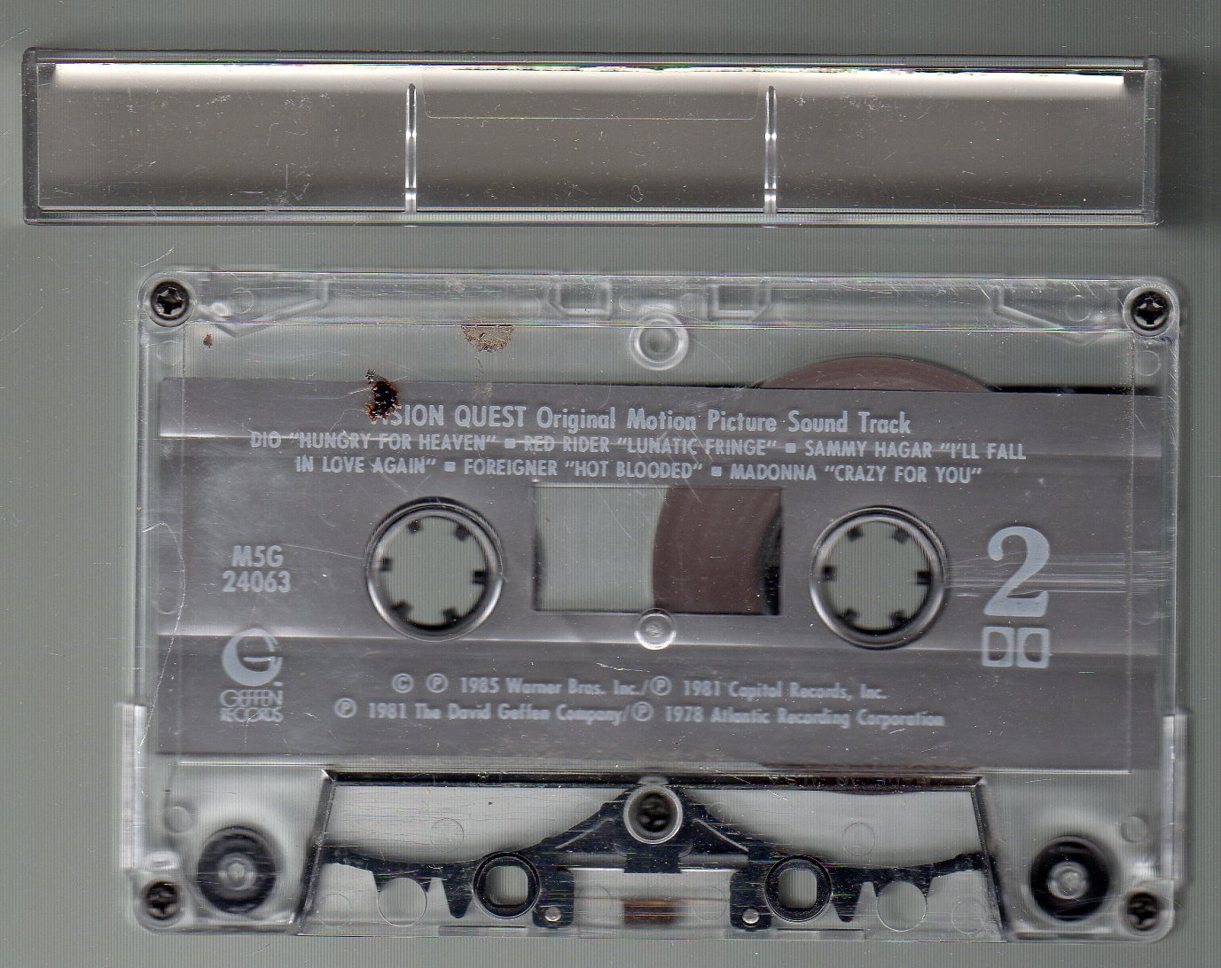 Vision Quest - Motion Picture Soundtrack Cassette Tape