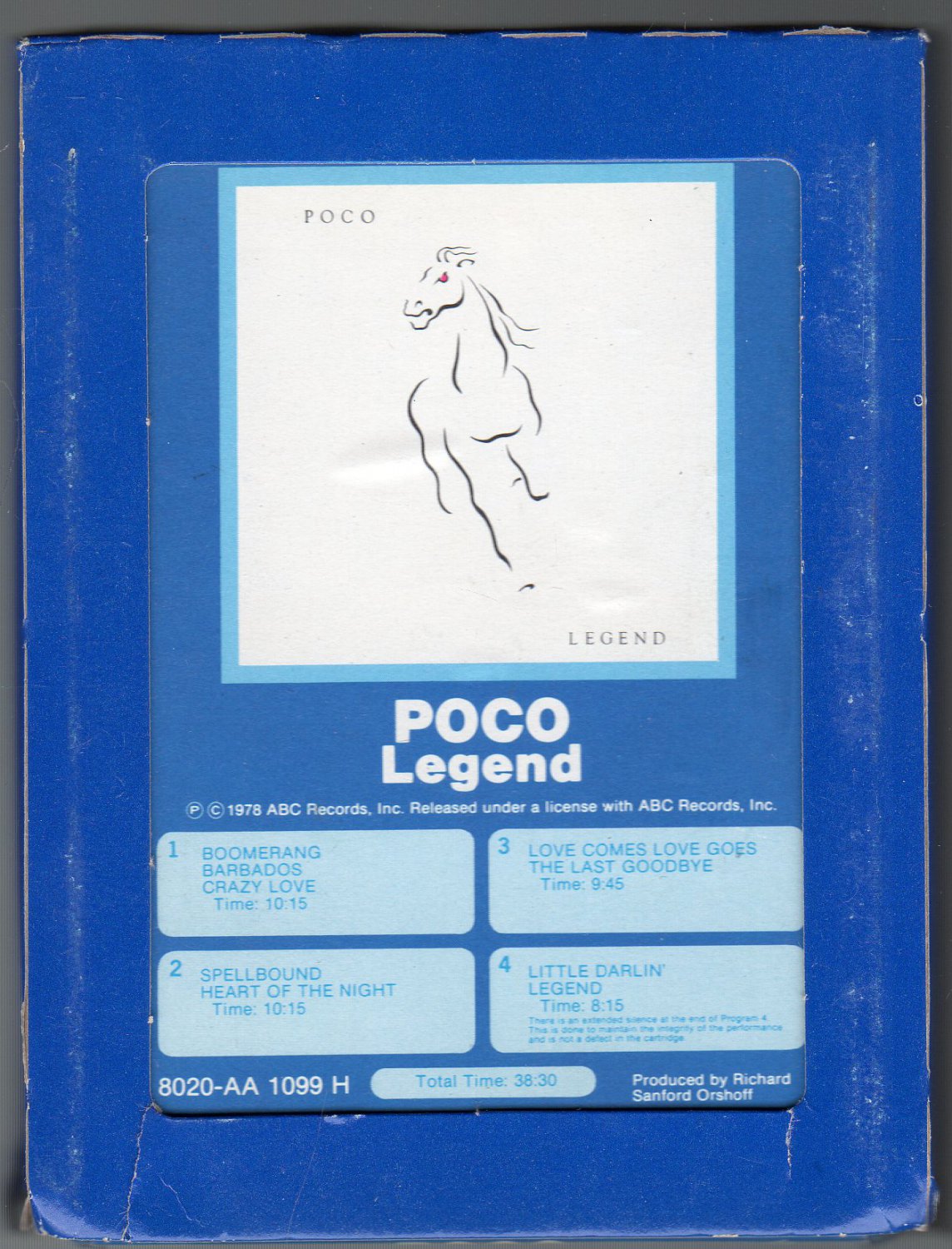 Poco - Legend 1978 GRT 8-track tape
