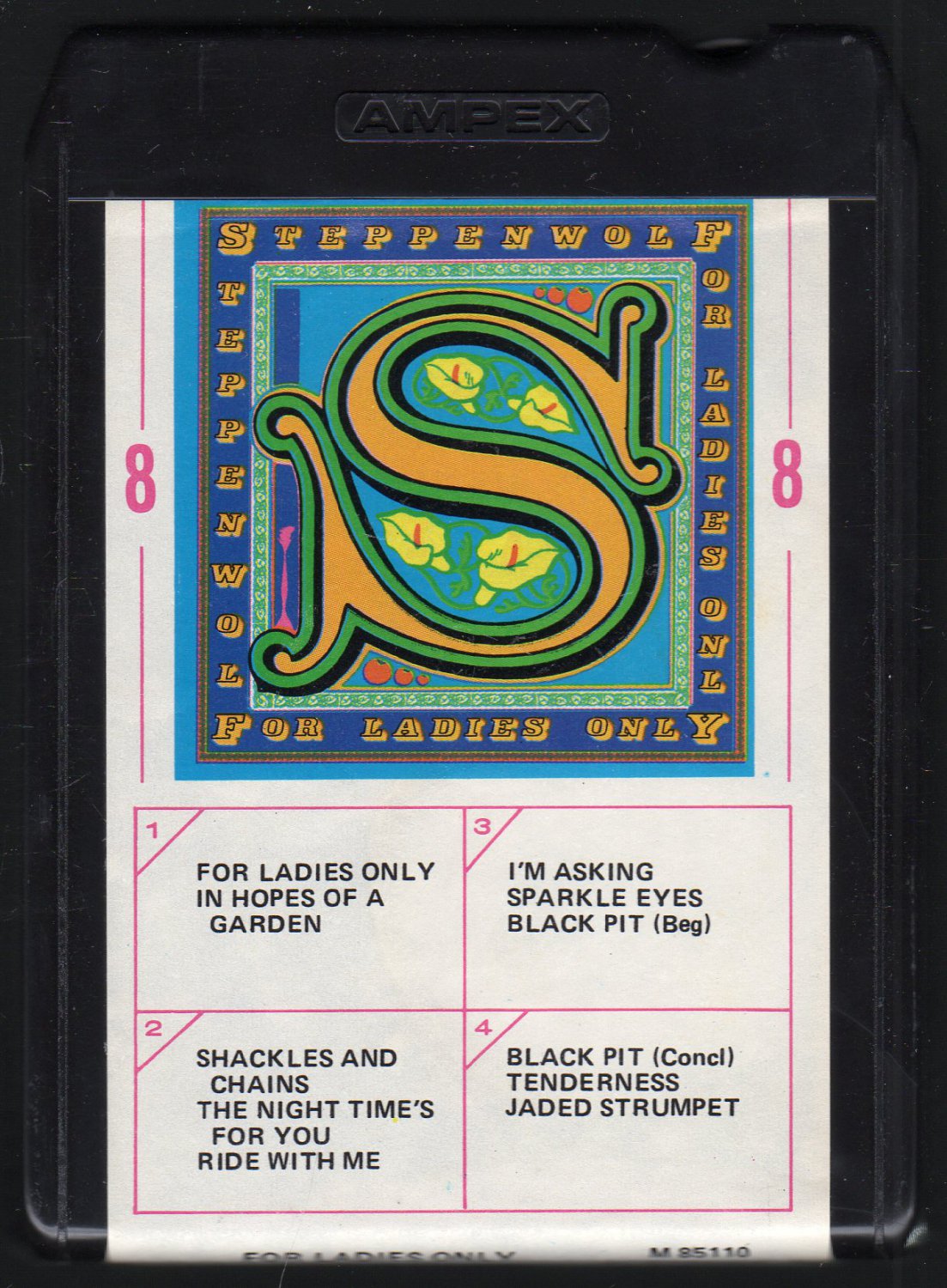 Steppenwolf - For Ladies Only 1971 ABC AMPEX 8-track tape