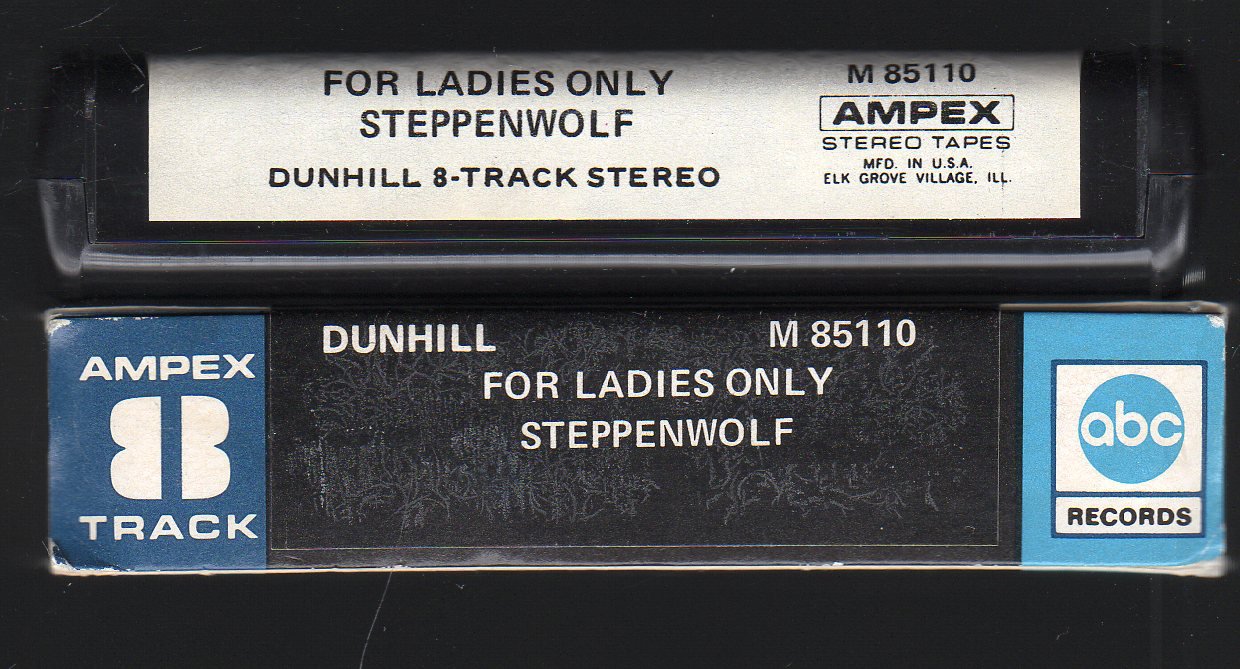 Steppenwolf - For Ladies Only 1971 ABC AMPEX 8-track tape